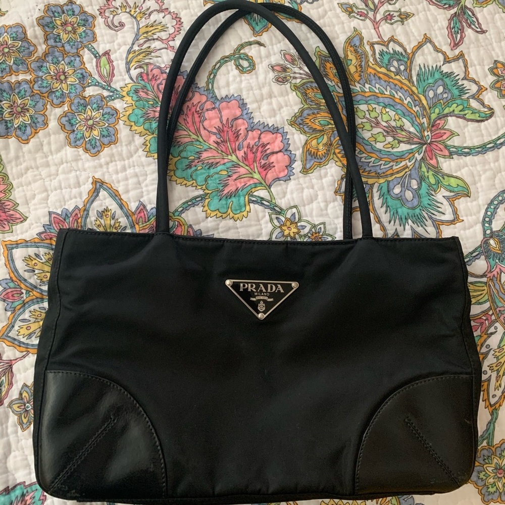 Authentic Prada Nylon Mini Bag - Gem